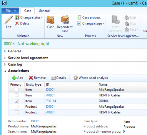 Microsoft Dynamics AX 2012 R2 Product Change Case