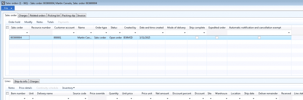 Microsoft Dynamics AX 2012 | Sales Order Event and Sales Order Hold