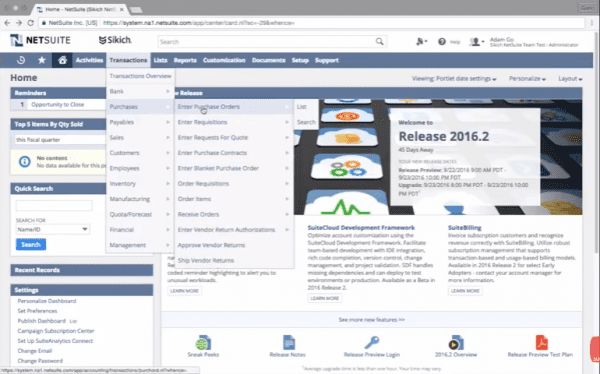 How to Enter a NetSuite Purchase Order - Sikich