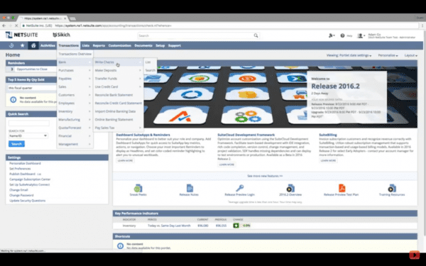 How to Write Checks in NetSuite | Sikich Tech
