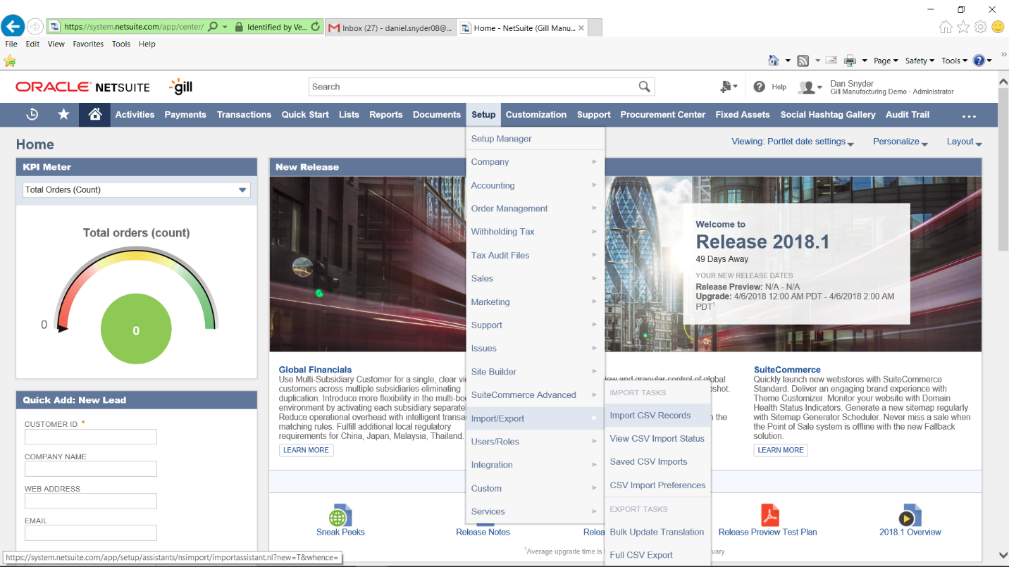 How to Import Credit Memo in NetSuite and Apply to Invoice