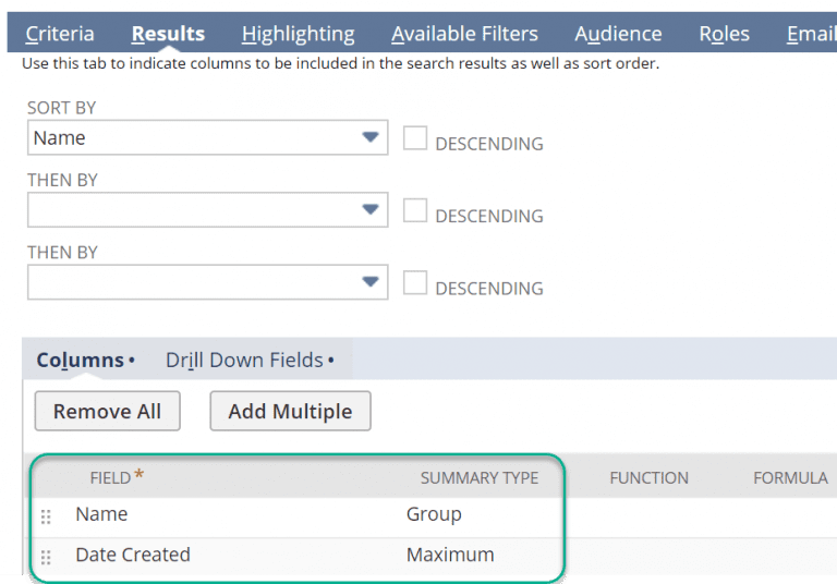 First and Last NetSuite Sales Metrics Made Easy!