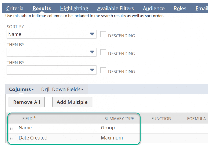 First and Last NetSuite Sales Metrics Made Easy!
