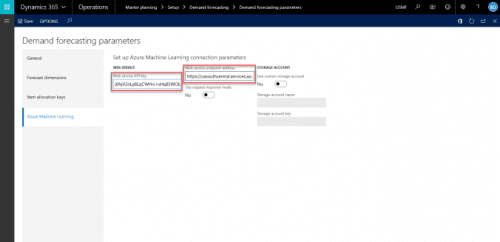Dynamics 365 Demand Forecasting with Azure Machine Learning