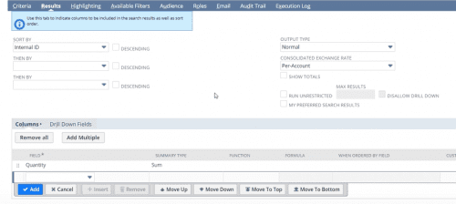 How to Create a NetSuite Custom Field From Saved Search Data