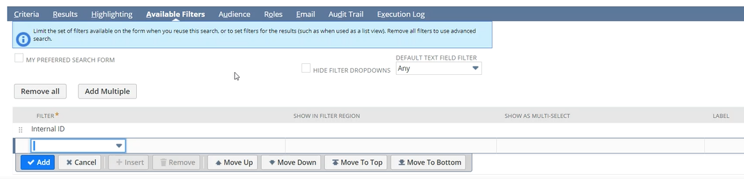 How To Create A Netsuite Custom Field From Saved Search Data