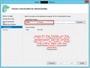 Using Virtual Machine Live Migration to Move VMs to a New Host