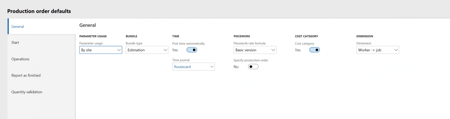 Advanced Warehousing Manufacturing Execution Functionality