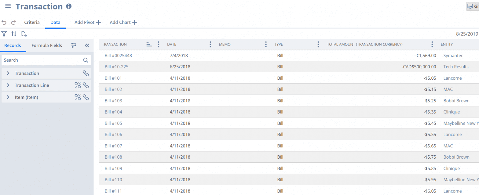 New SuiteAnalytics Features Included With NetSuite 2019.2 Update