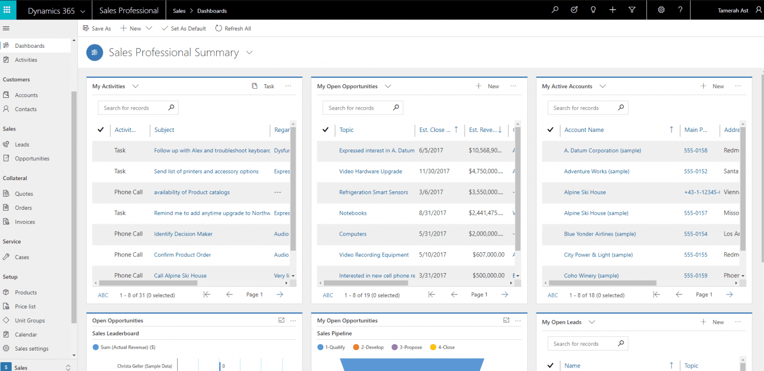 What Are the Differences between Sales Professional and Sales Enterprise