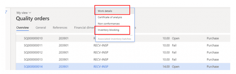 D365FO Quality Management for Warehouse Processes - Sikich LLP