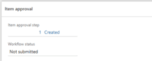 How to Create D365FO Item Creation Workflow for Item Approvals