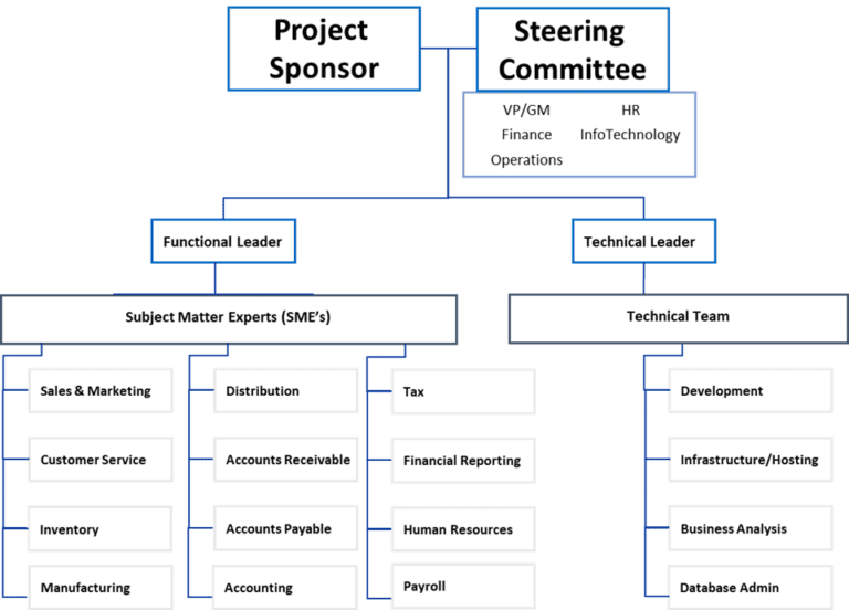 Setting Expectations and Organizing Your ERP Project Team