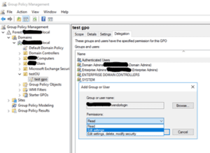 How to Allow Non-Admin Accounts to Edit GPOs - Sikich