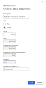 How to Process Purchase Order Prepayments in D365 - Sikich