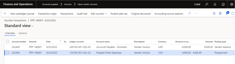 How to Process Purchase Order Prepayments in D365 - Sikich