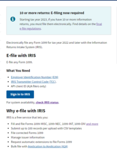 Dynamics 365 Business Central and 1099 IRS Electronic Filing - Sikich