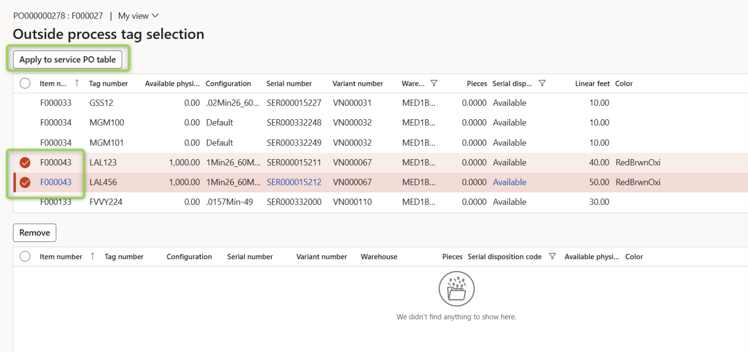 Outside Production Processing in Dynamics 365 - Sikich